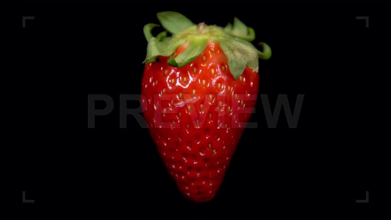 Rotating Strawberry Stock Video on Vimeo