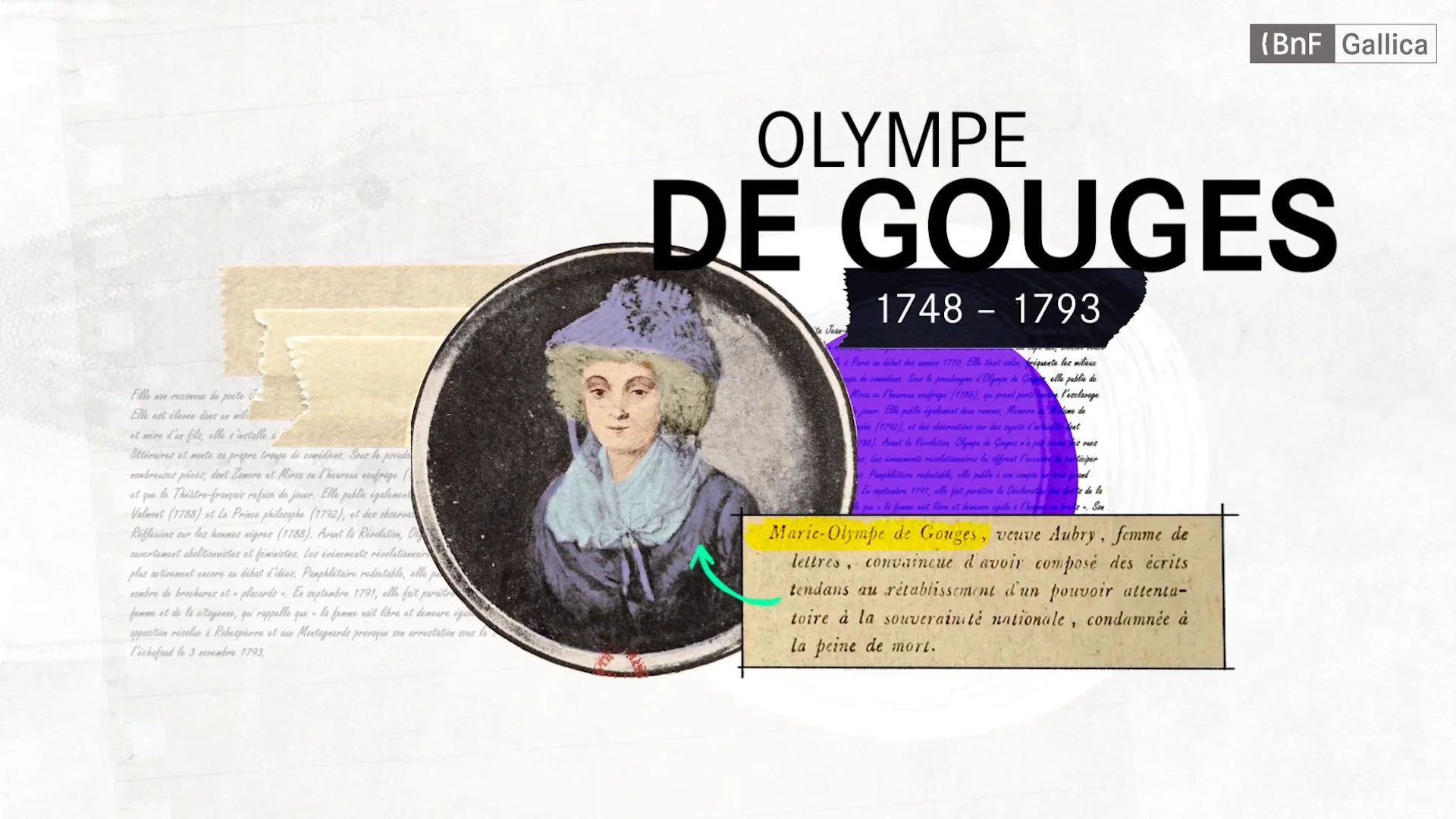 Pionnières ! – Olympe de Gouges on Vimeo