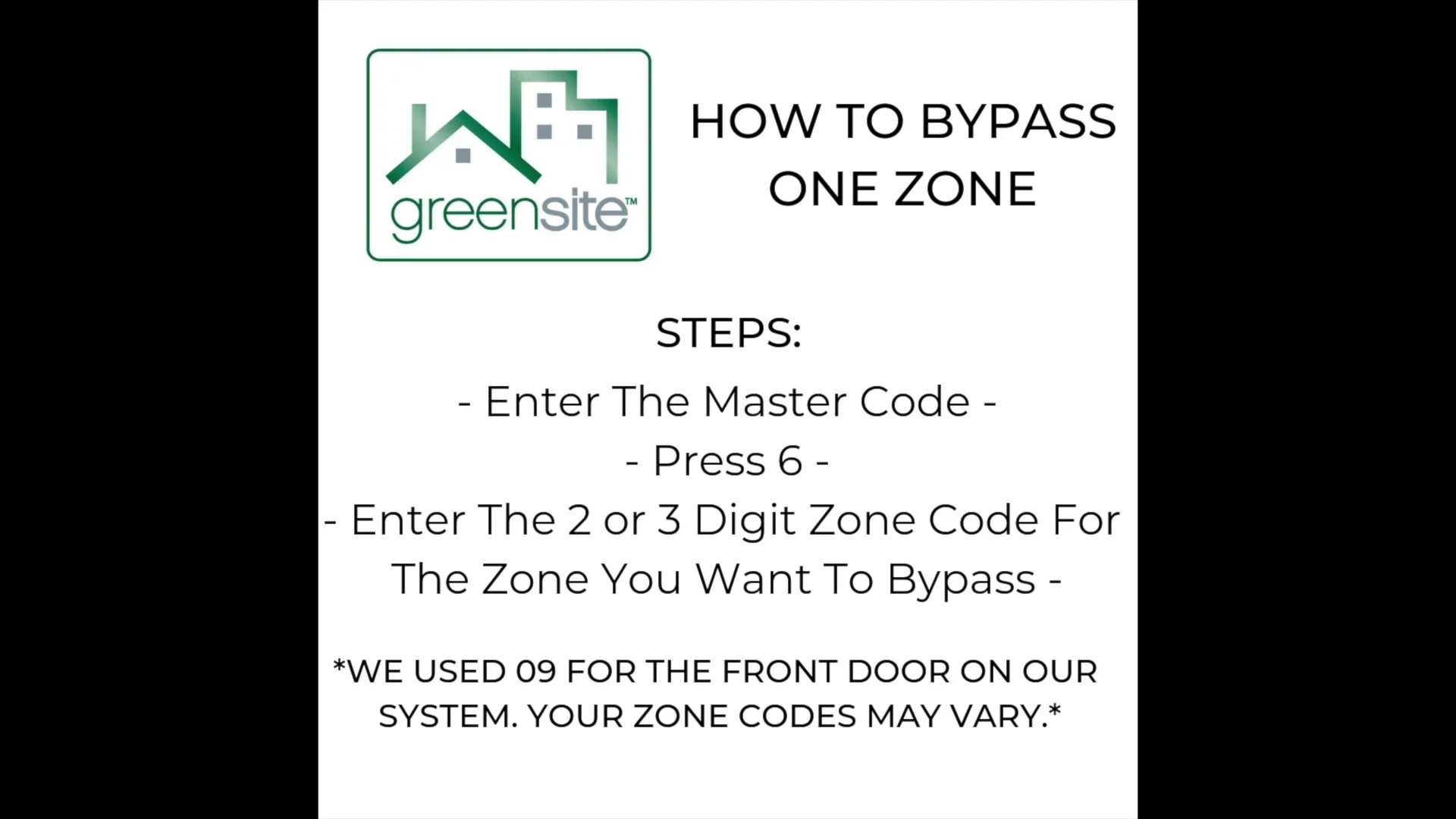 Honeywell Custom English Keypad Tutorial - How To Bypass One Zone on Vimeo