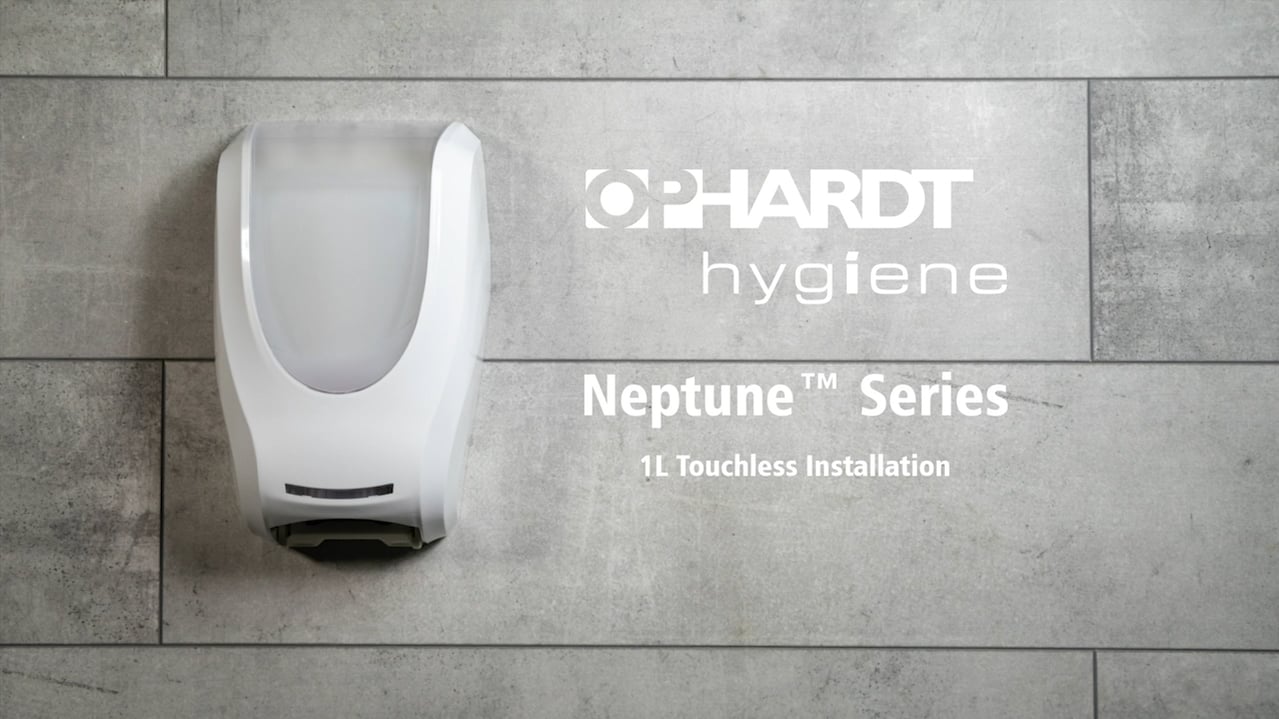Neptune 1L Touchless Dispenser Install on Vimeo
