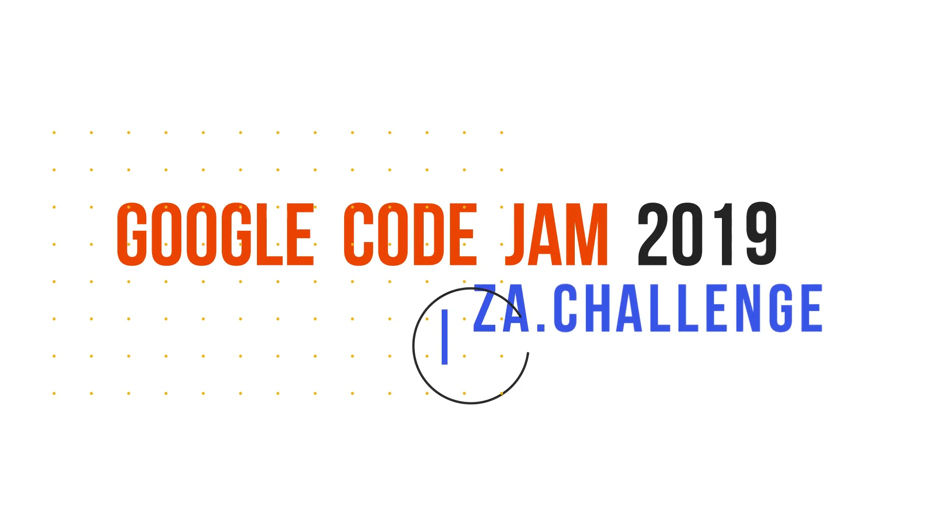 Google Code Jam 2019 on Vimeo