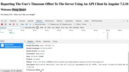 Reporting The User s Timezone Offset To The Server Using An API Client 