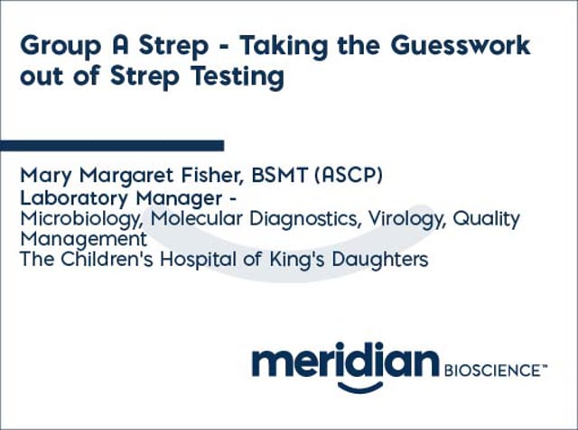 Meridian Bioscience on Vimeo