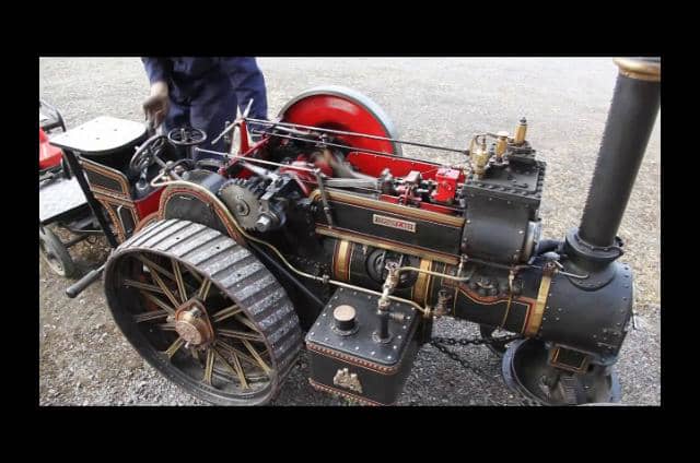Scale Model Steam Tractor on Vimeo