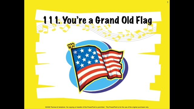You’re a Grand Old Flag | MusicplayOnline