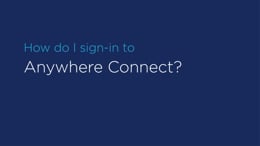 How Do I Sign in To Anywhere Connect Desktop On Vimeo