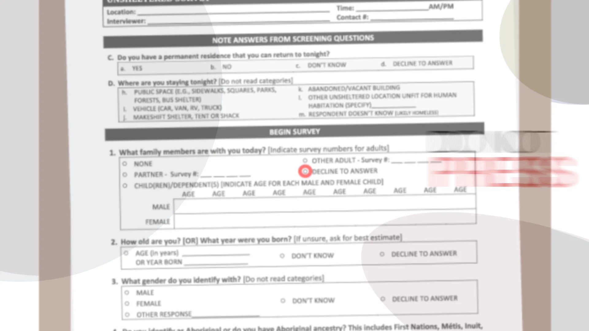PiT Count - Video 2- Video on how to perform the PiT Count Survey