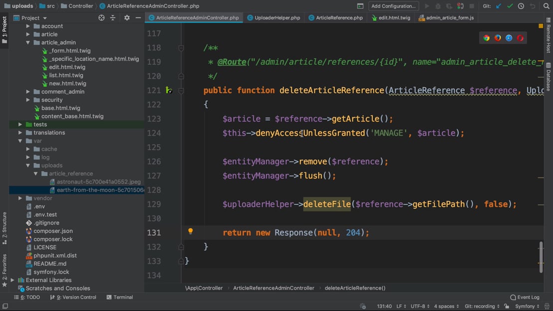 Edit Endpoint & Deserialization > All about Uploading Files in Symfony | SymfonyCasts