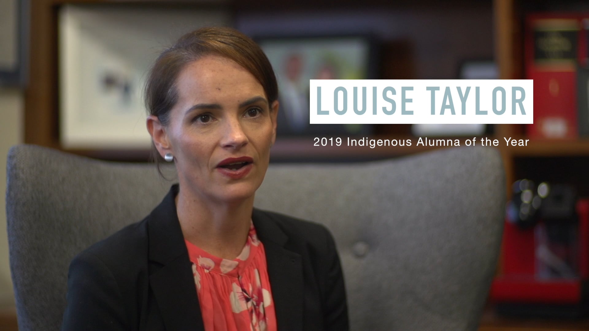 Louise Taylor - 2019 Indigenous Alumna of the Year on Vimeo
