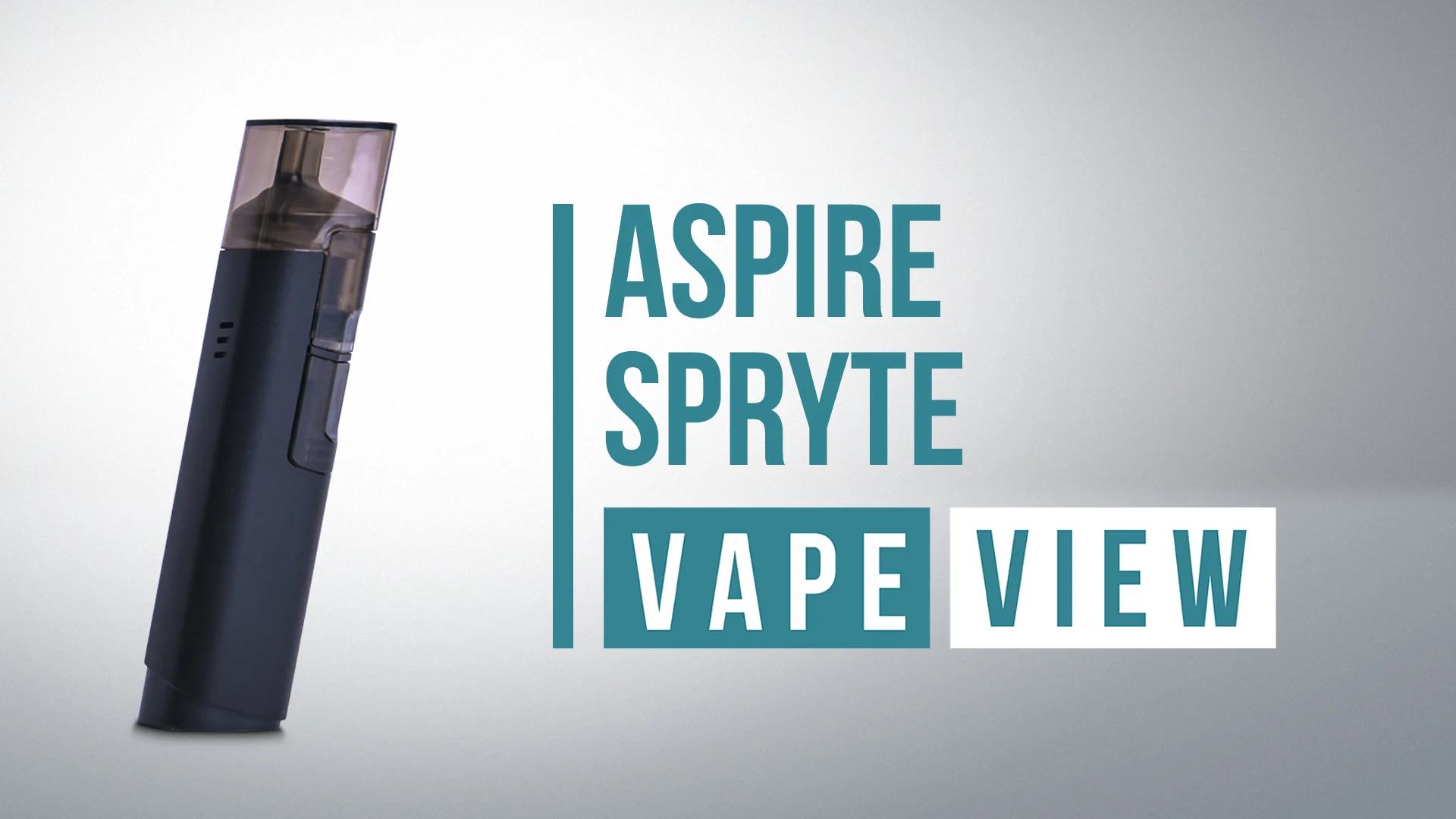 Aspire Spryte AIO Kit Unboxing Review (2019) on Vimeo