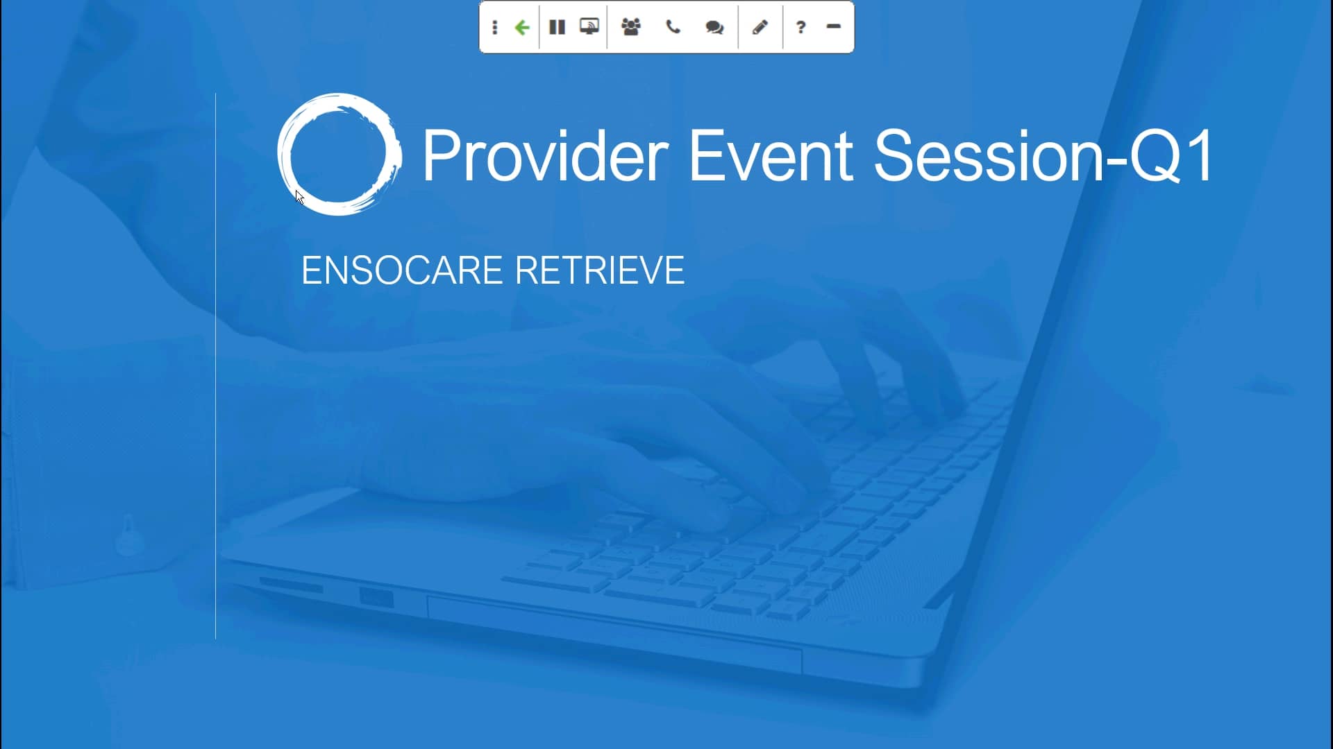 Ensocare Retrieve Fax Only Provider - Webinar Session on Vimeo