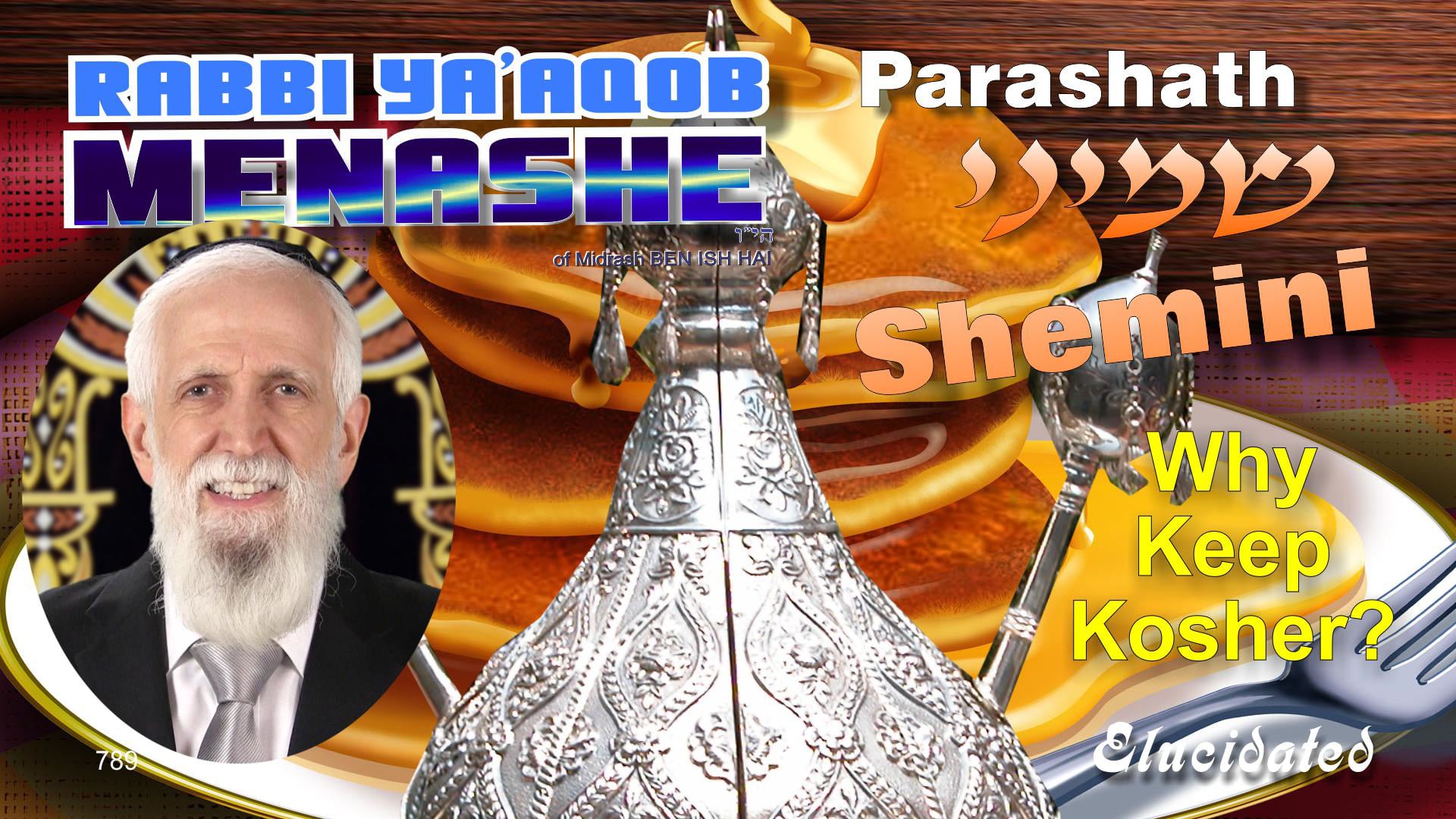 NonstopTorah - 789 - Shemini Rabbi Ya'aqob Menashe - 1080p on Vimeo