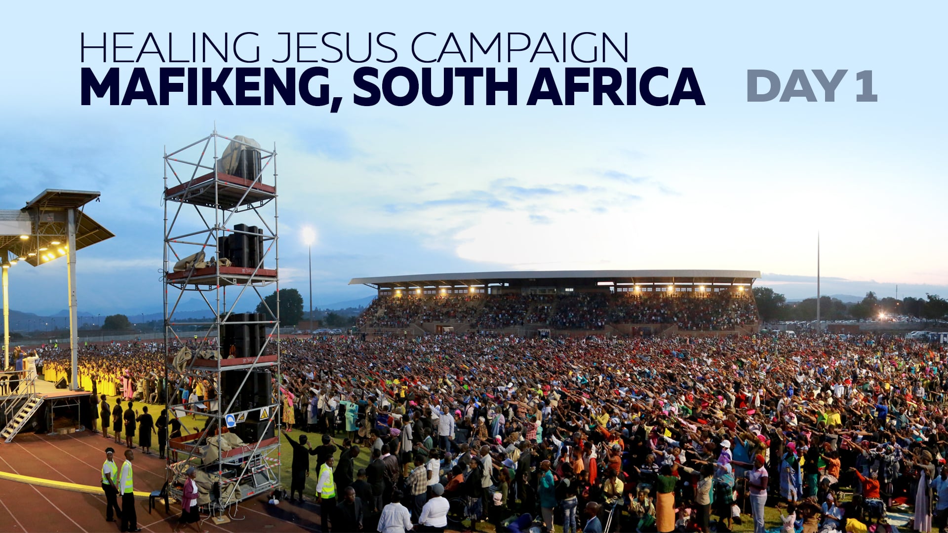 Healing Jesus Campaign - HJC 211 - MAFIKENG 01. JESUS AND THE MAN BY ...