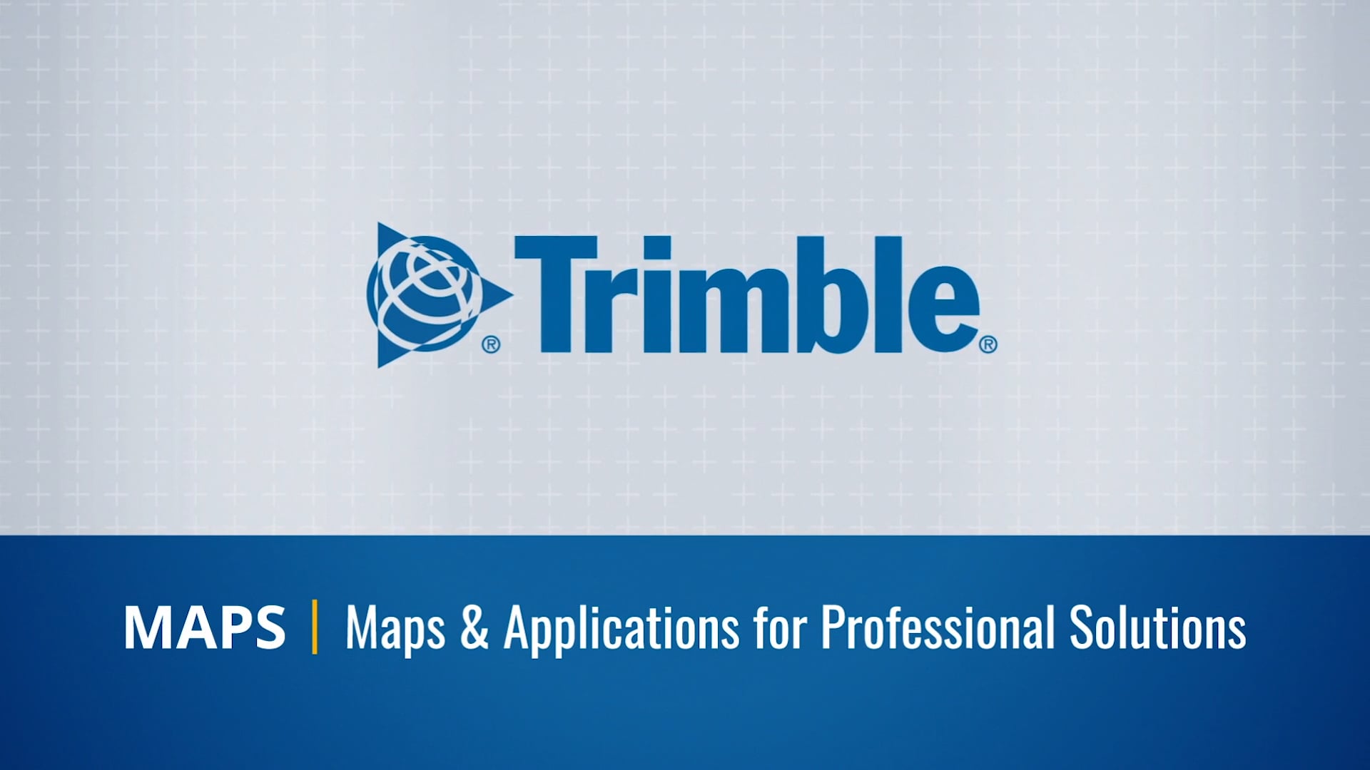 Trimble MAPS - Trimble MAPS - Versión en español on Vimeo