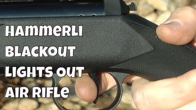 REVIEW: Hammerli Air Rifle 800 Blackout Air Rifle - 50 Yard Blaster ...