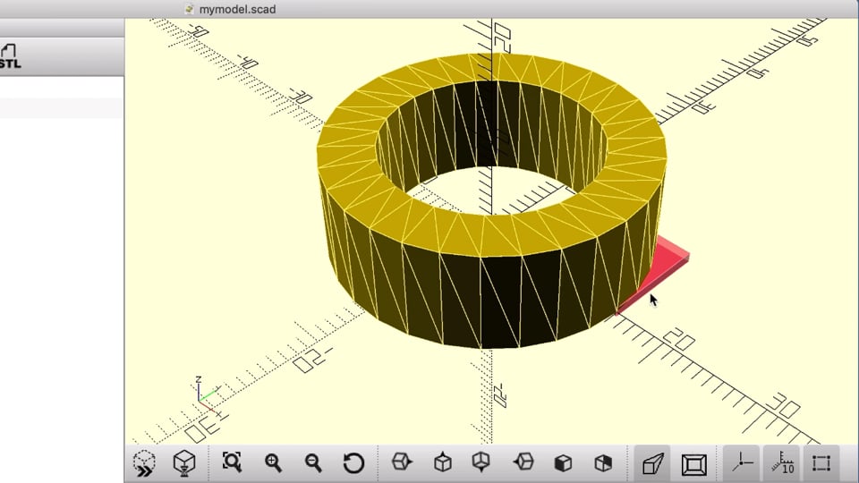 #12 rotate_extrude()で立体を作ろう | OpenSCAD入門 - プログラミングならドットインストール