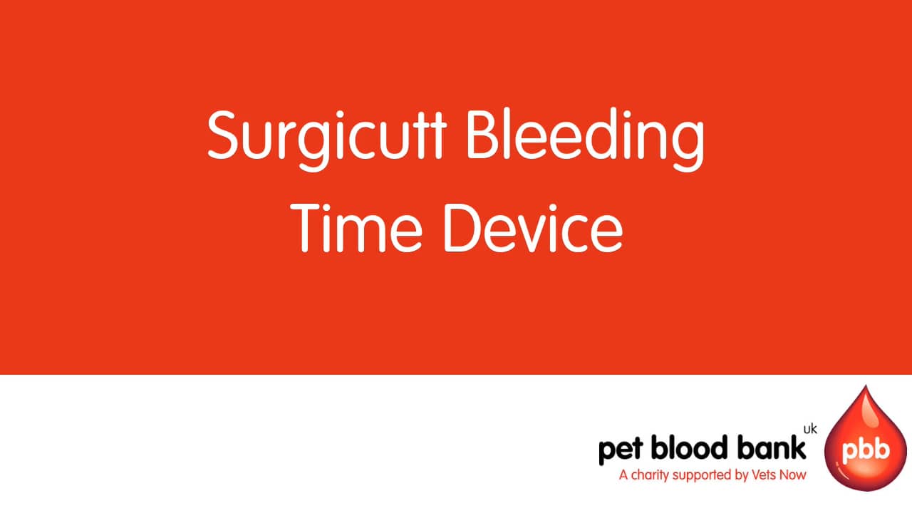 Surgicutt Bleeding Time Device on Vimeo