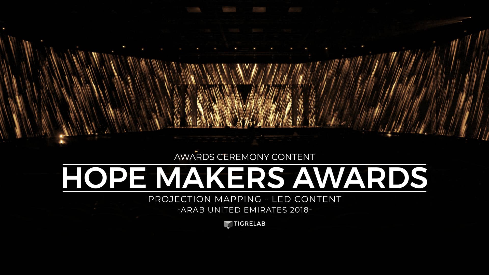 Arab Hope Makers Award Gala Ceremony 2018 in Dubai City Studio on Vimeo