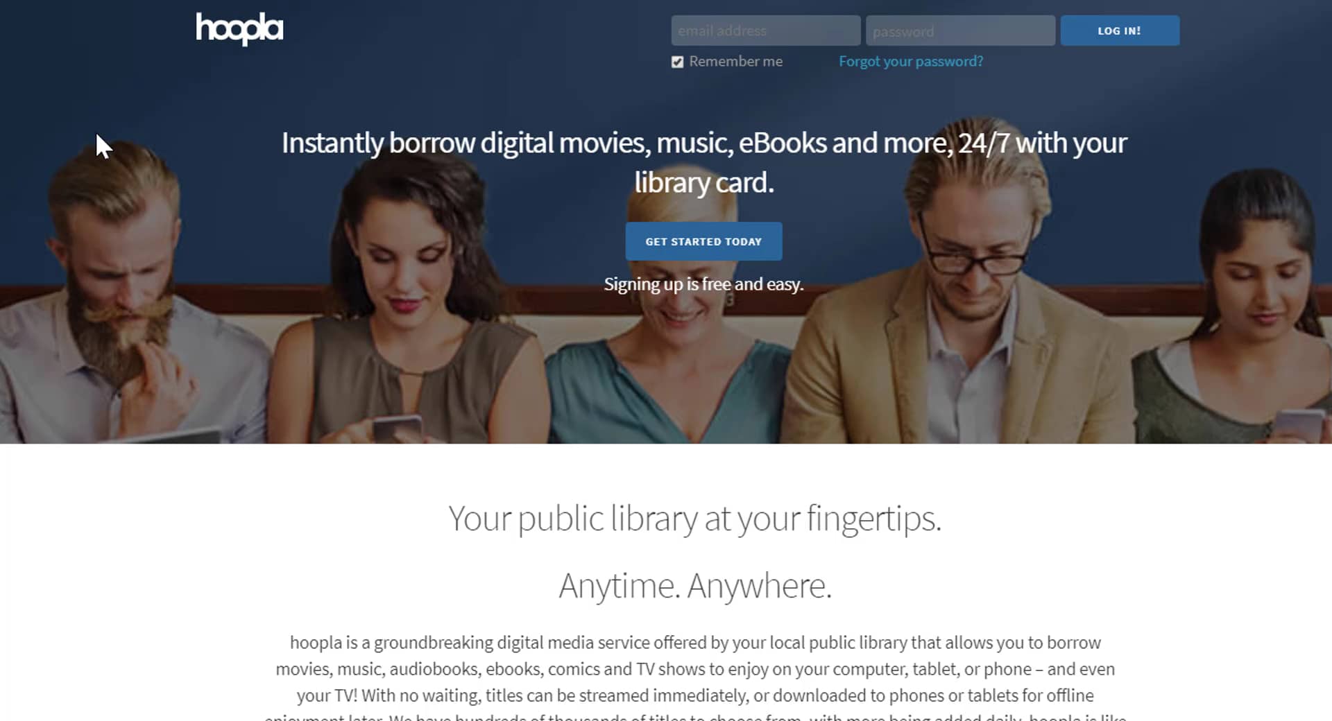 Learn how easy it is to sign up for hoopla with your library card by ...