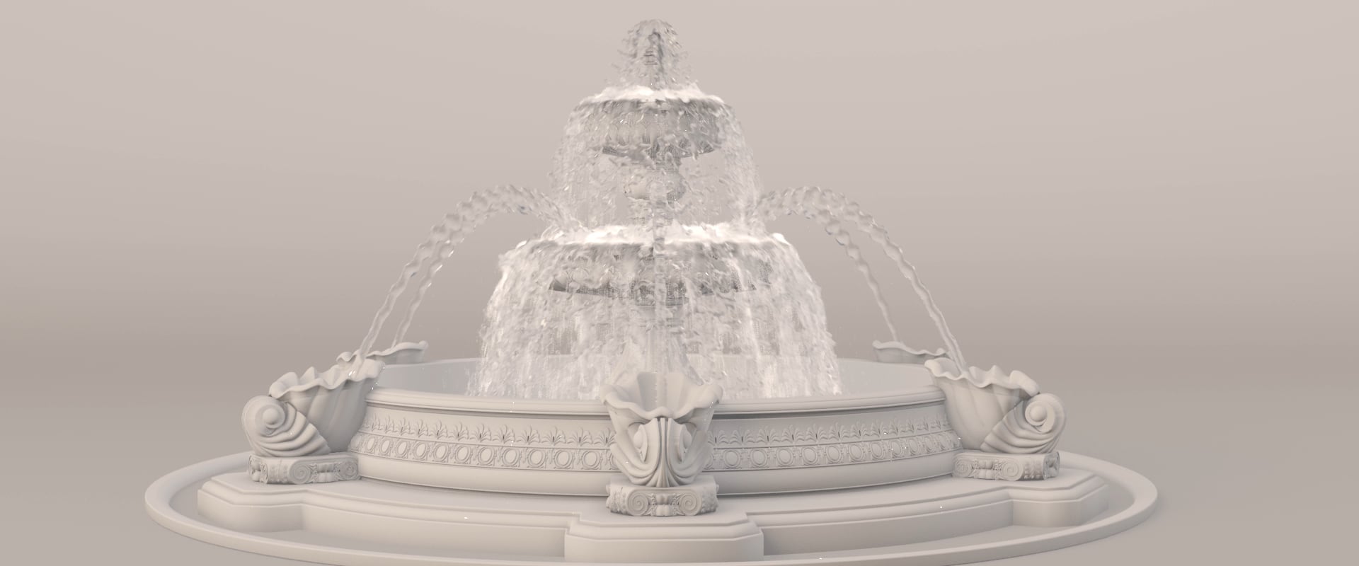 PhoenixFD Fountain simulation on Vimeo