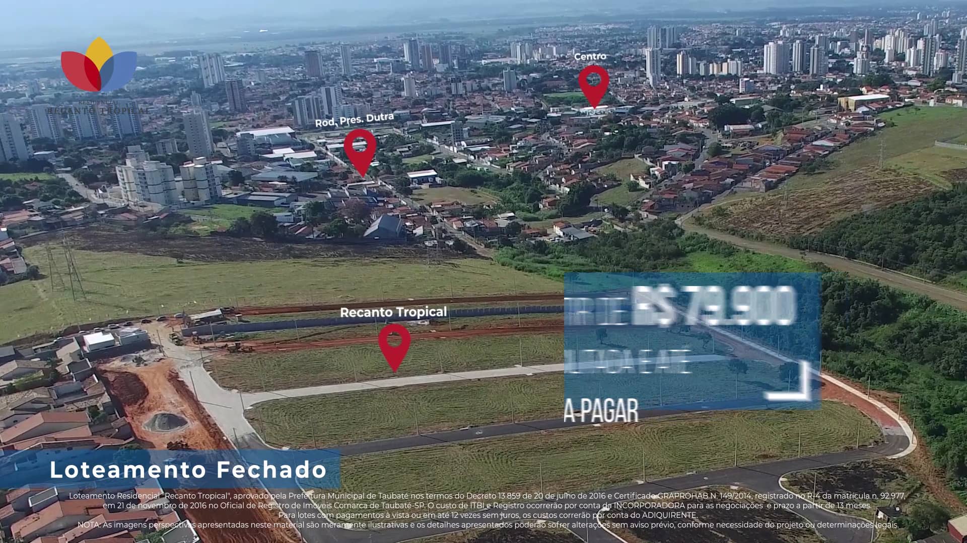 Recanto Tropical Taubaté on Vimeo