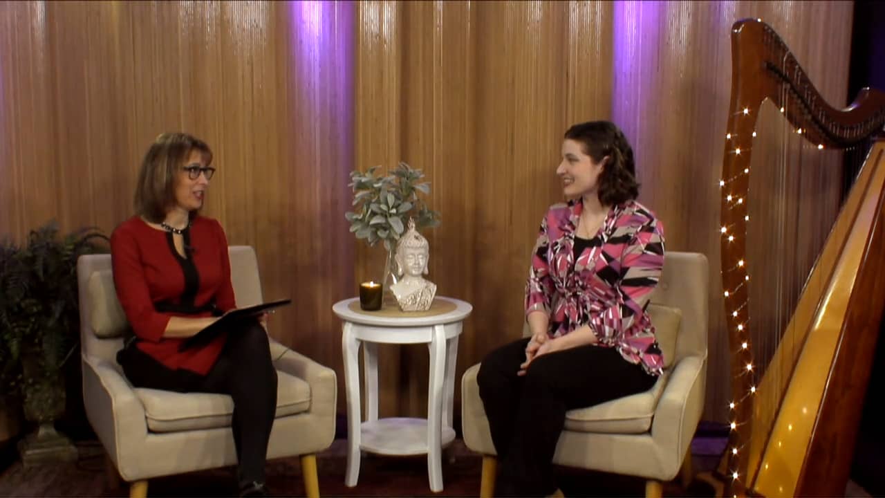 Positive Energy TV interviews Gabrielle Esposito, Harpist on Vimeo
