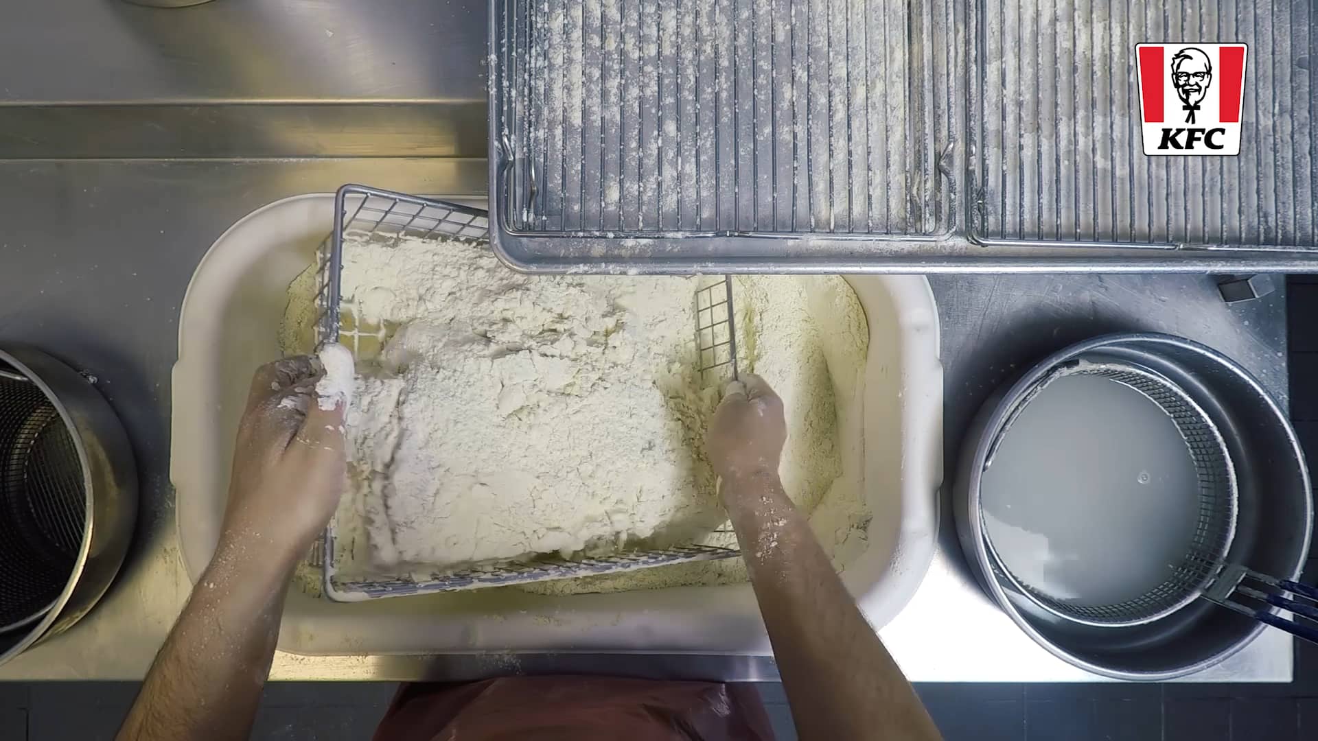 Colonel's Library - Breading Fillets on Vimeo