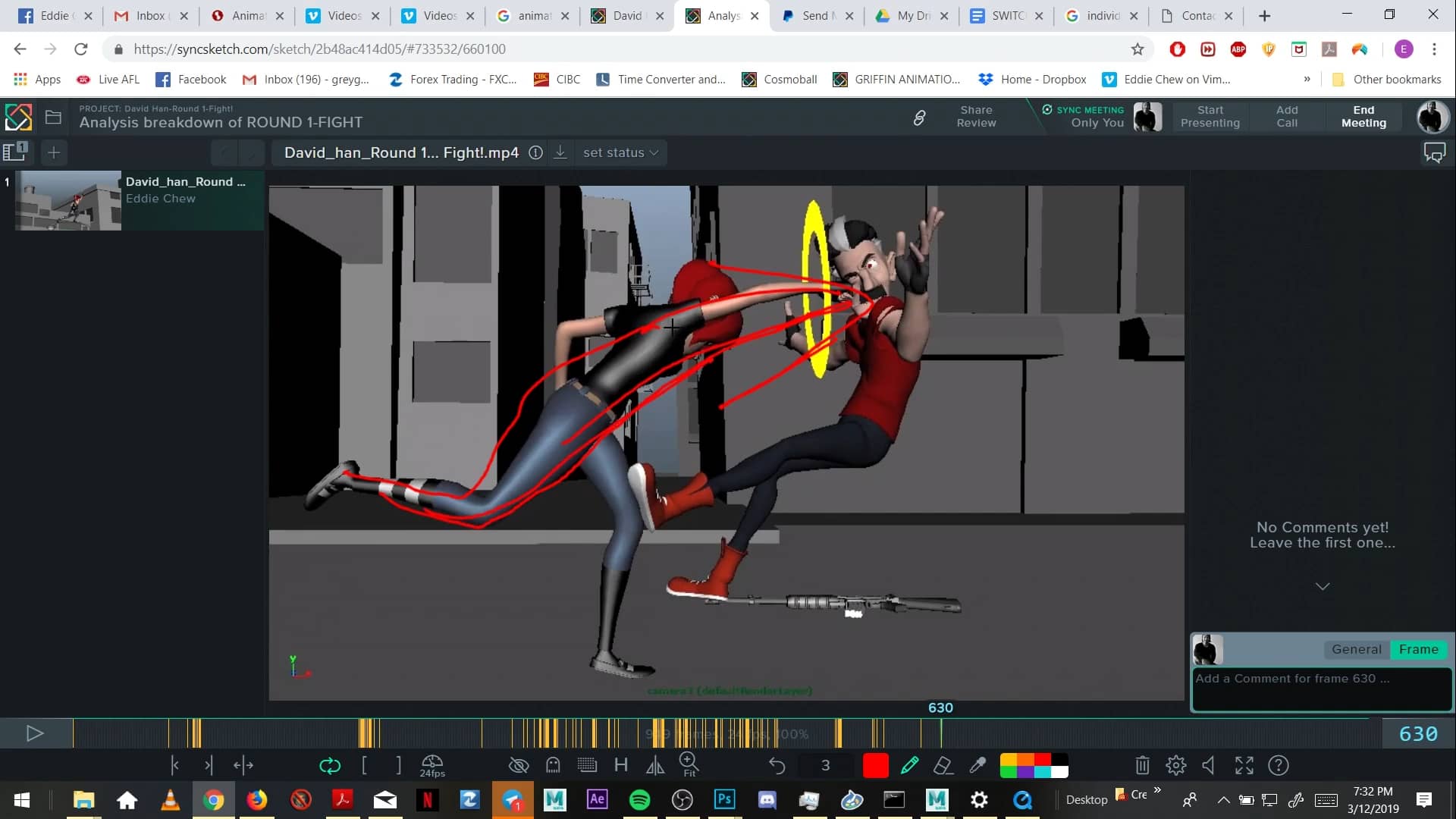 How to animate a fight scene | by David Han | Griffin Animation Academy ...