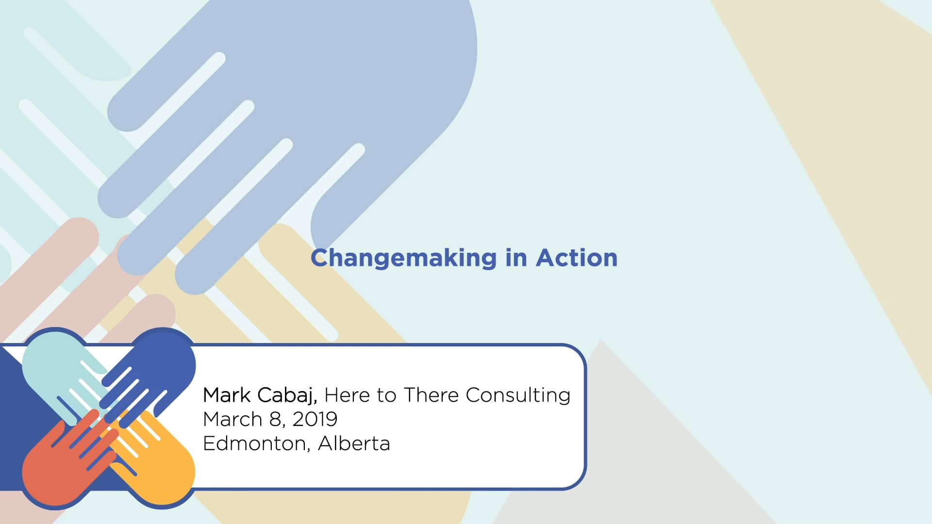 Alberta Healthy Community Symposium; Mark Cabaj on Vimeo