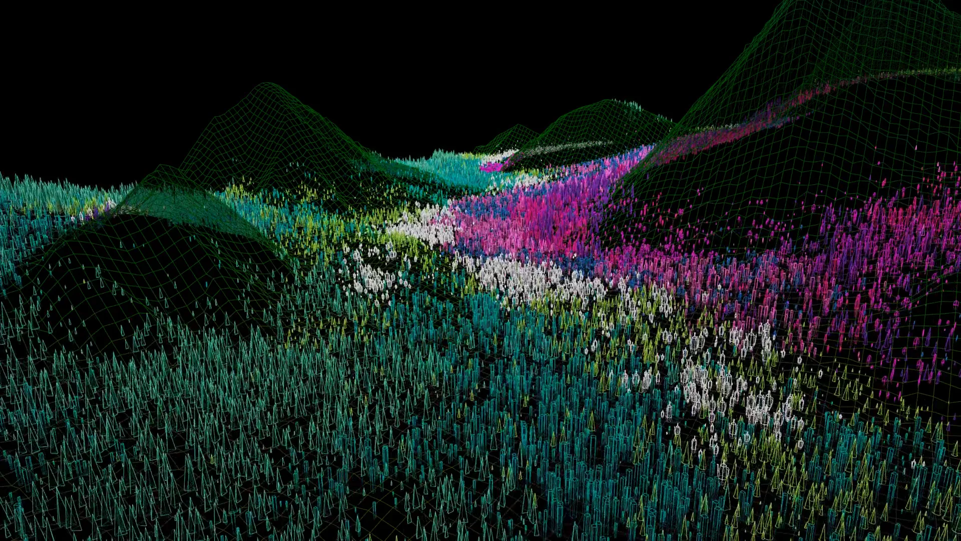 Houdini Ecological Growth Simulation on Vimeo