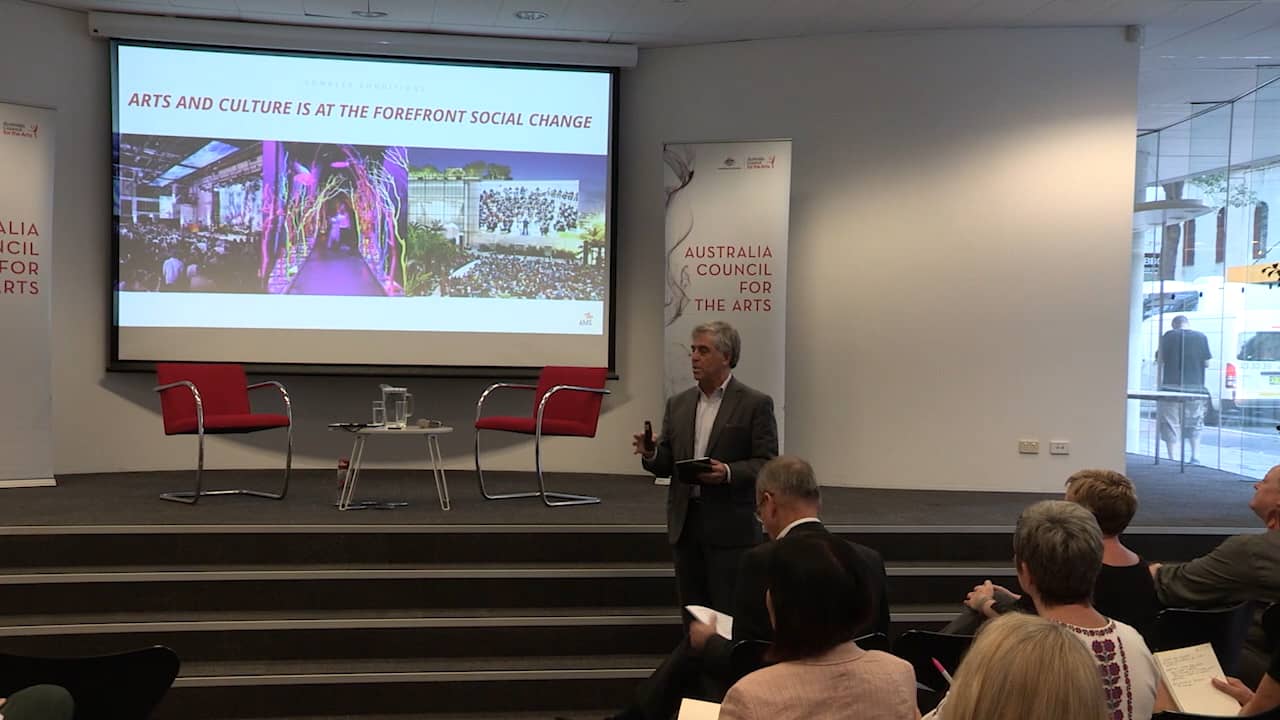 Steven Wolff: Future directions for arts and culture on Vimeo