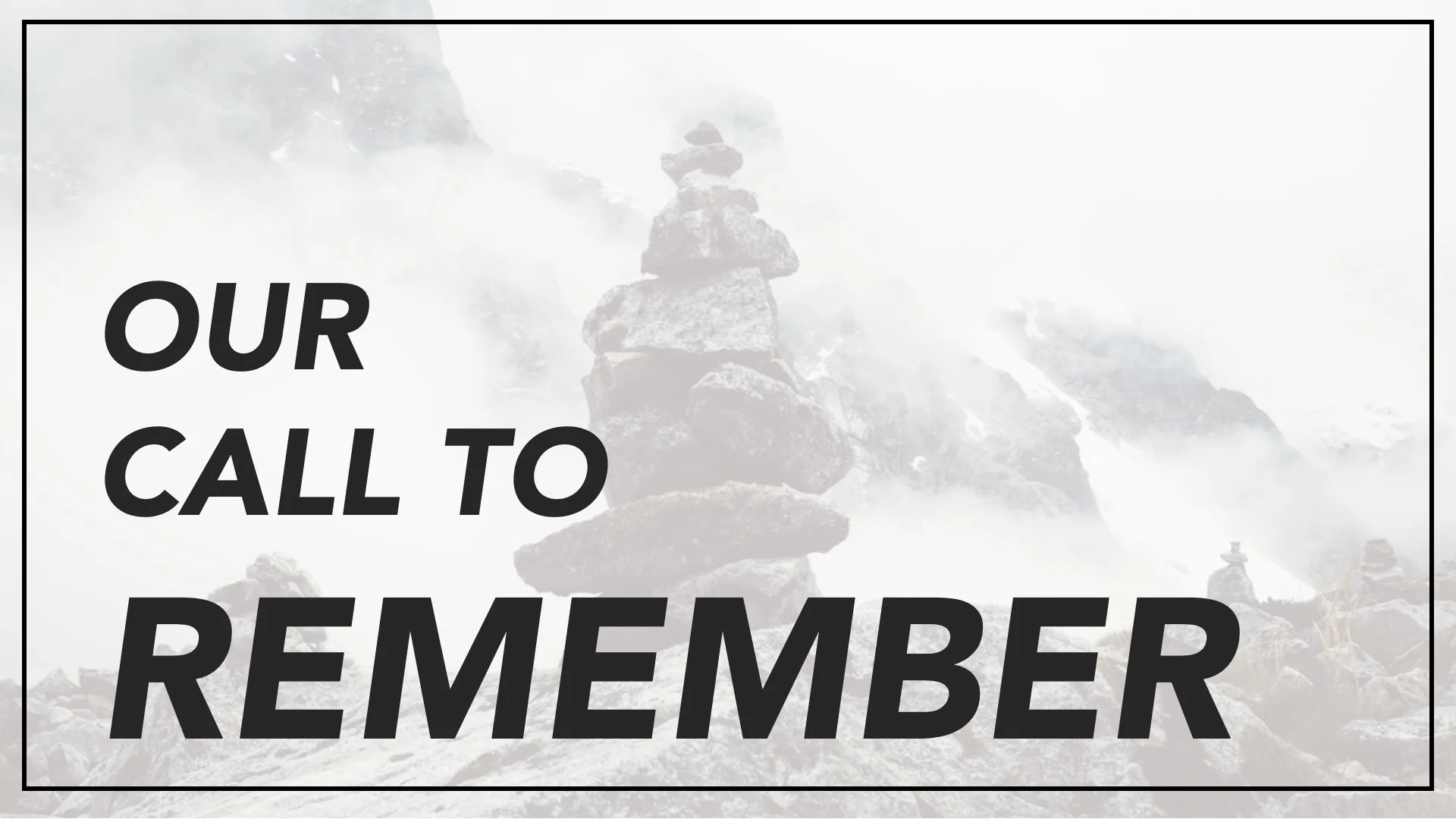 Our Call To Remember on Vimeo