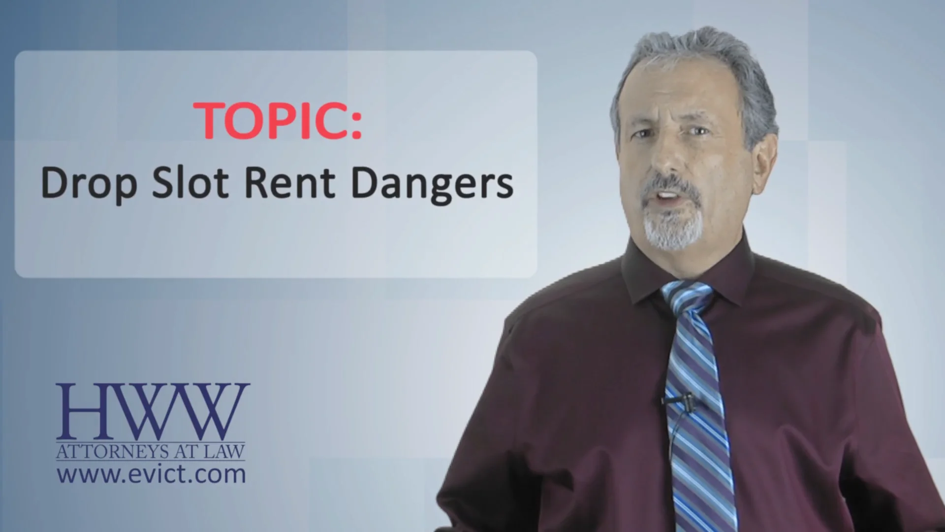13 DROP SLOT RENT ACCEPTANCE DANGERS