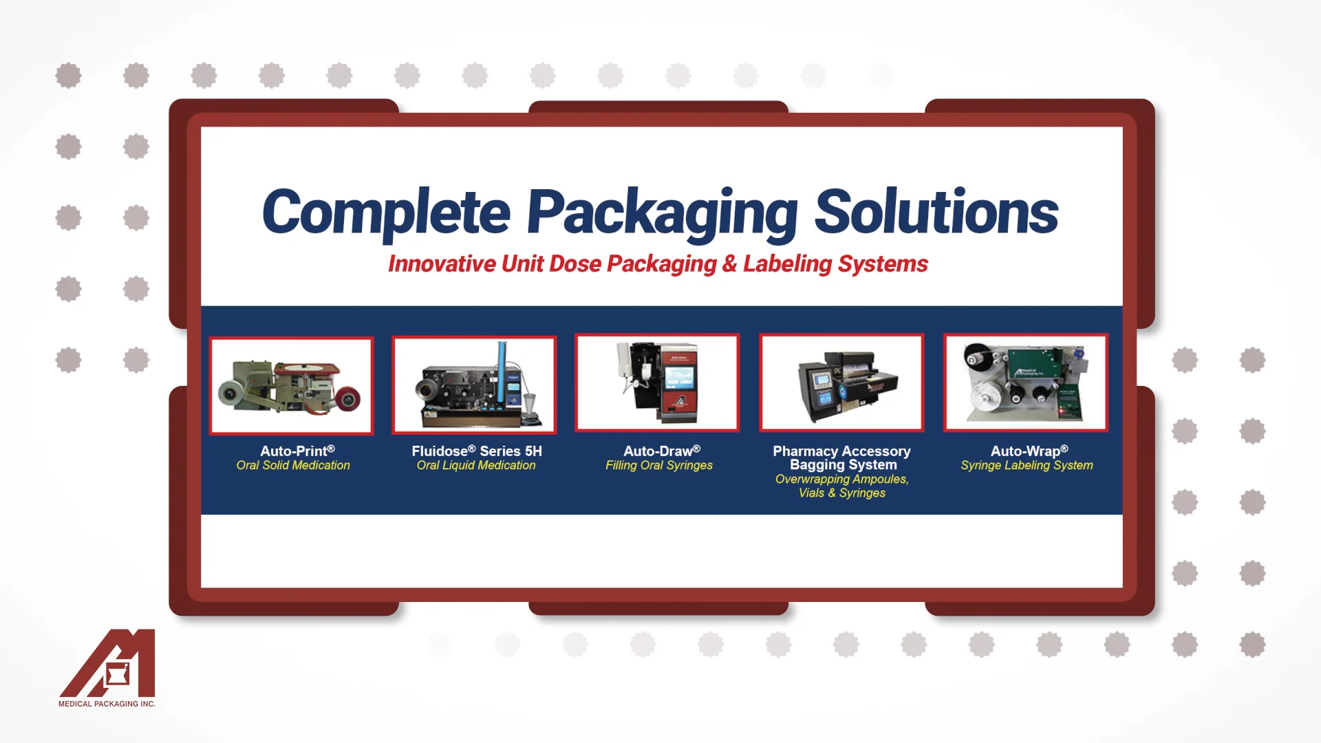 Unit Dose & Multi Dose - Medical Packaging | Innovative Unit Dose ...