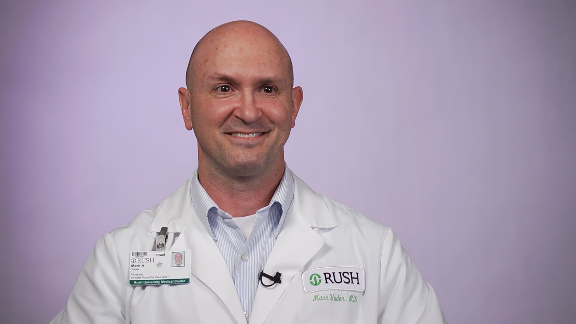 Mark Yoder, MD | Rush University Medical Center on Vimeo