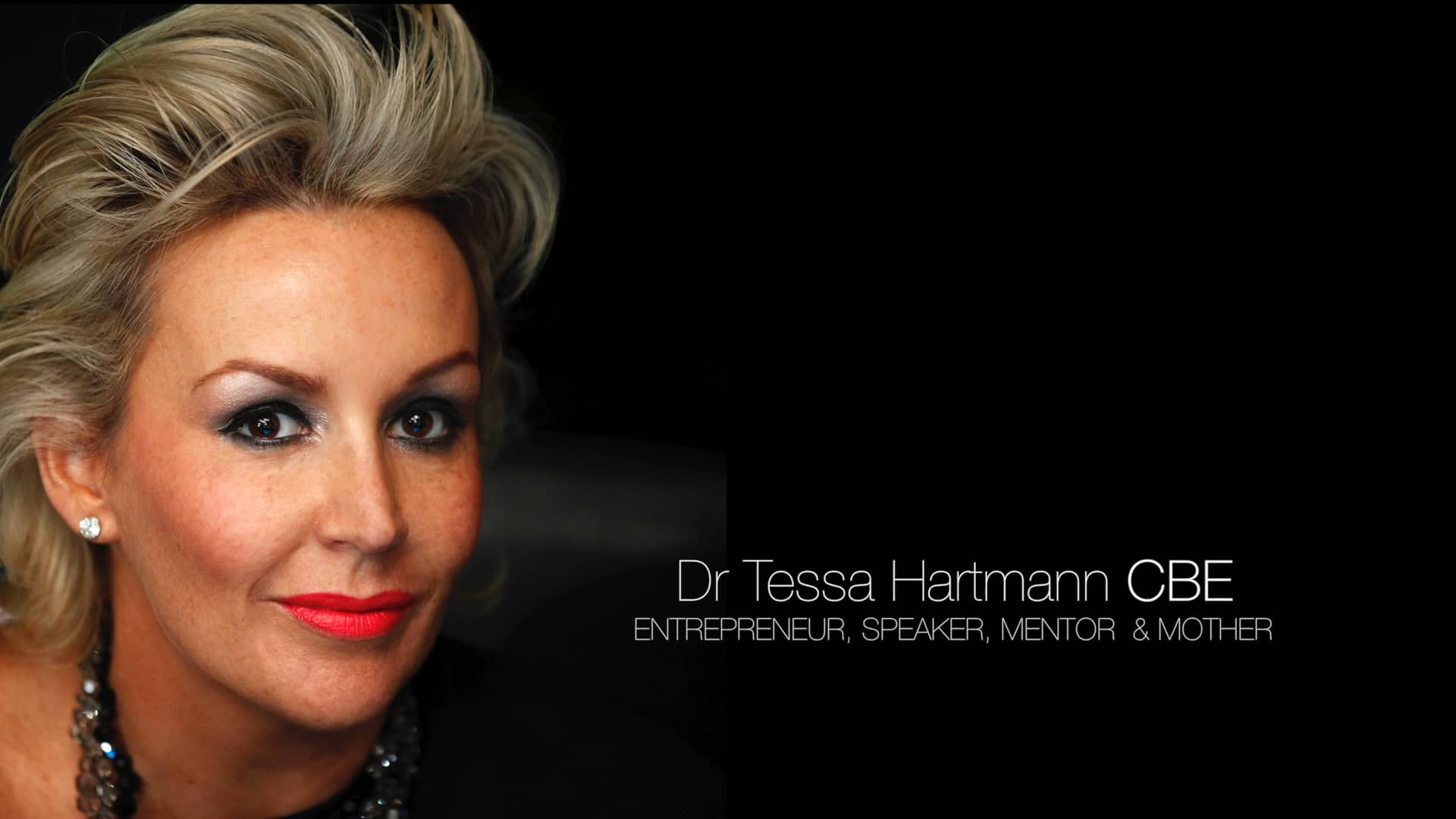 Dr Tessa Hartmann CBE on Vimeo