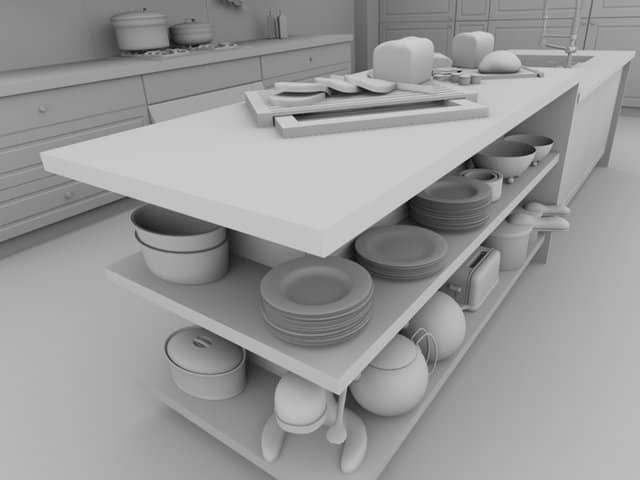 Create a Realistic Kitchen in Blender - Part 1 of 2 on Vimeo