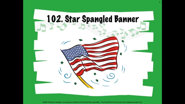 Star Spangled Banner | MusicplayOnline
