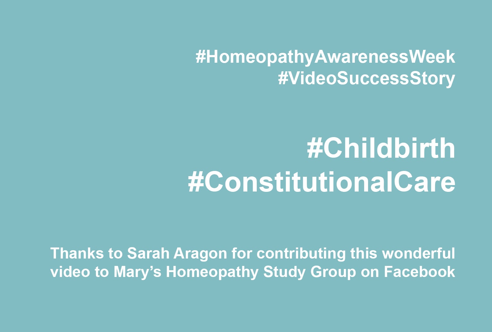 Constitutional Care Case: Childbirth on Vimeo