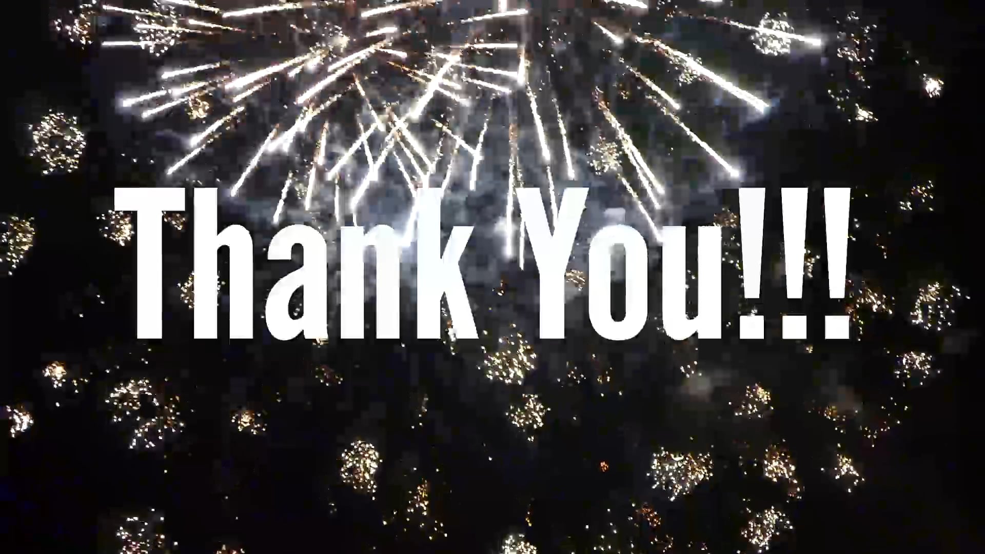 Thank you fireworks on Vimeo