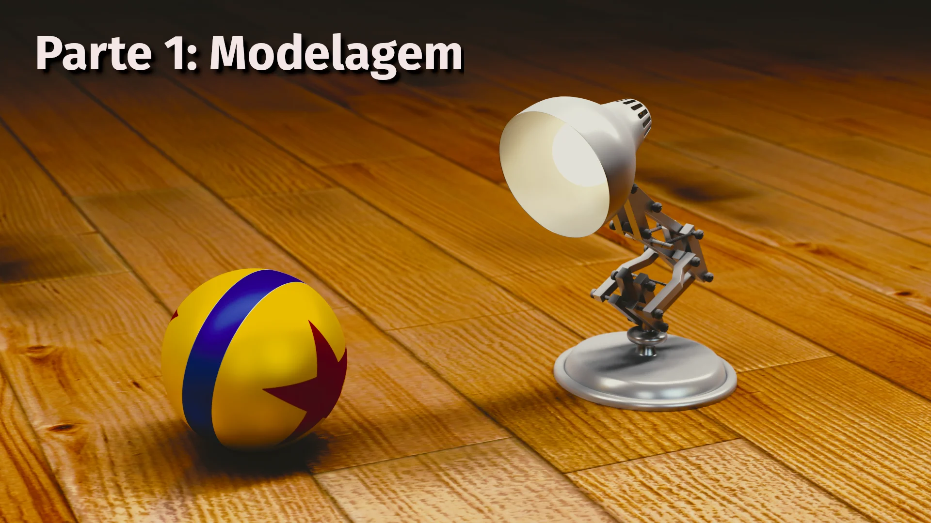 Tutorial Blender - Luxo Jr - Modelagem
