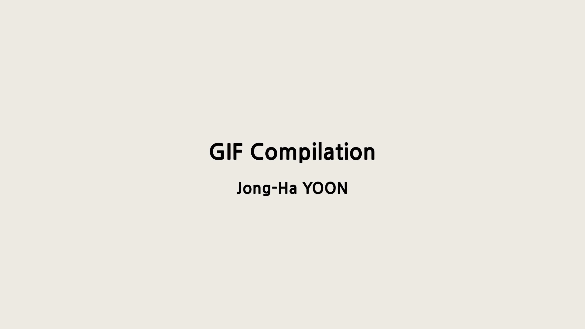 GIF Compilation on Vimeo