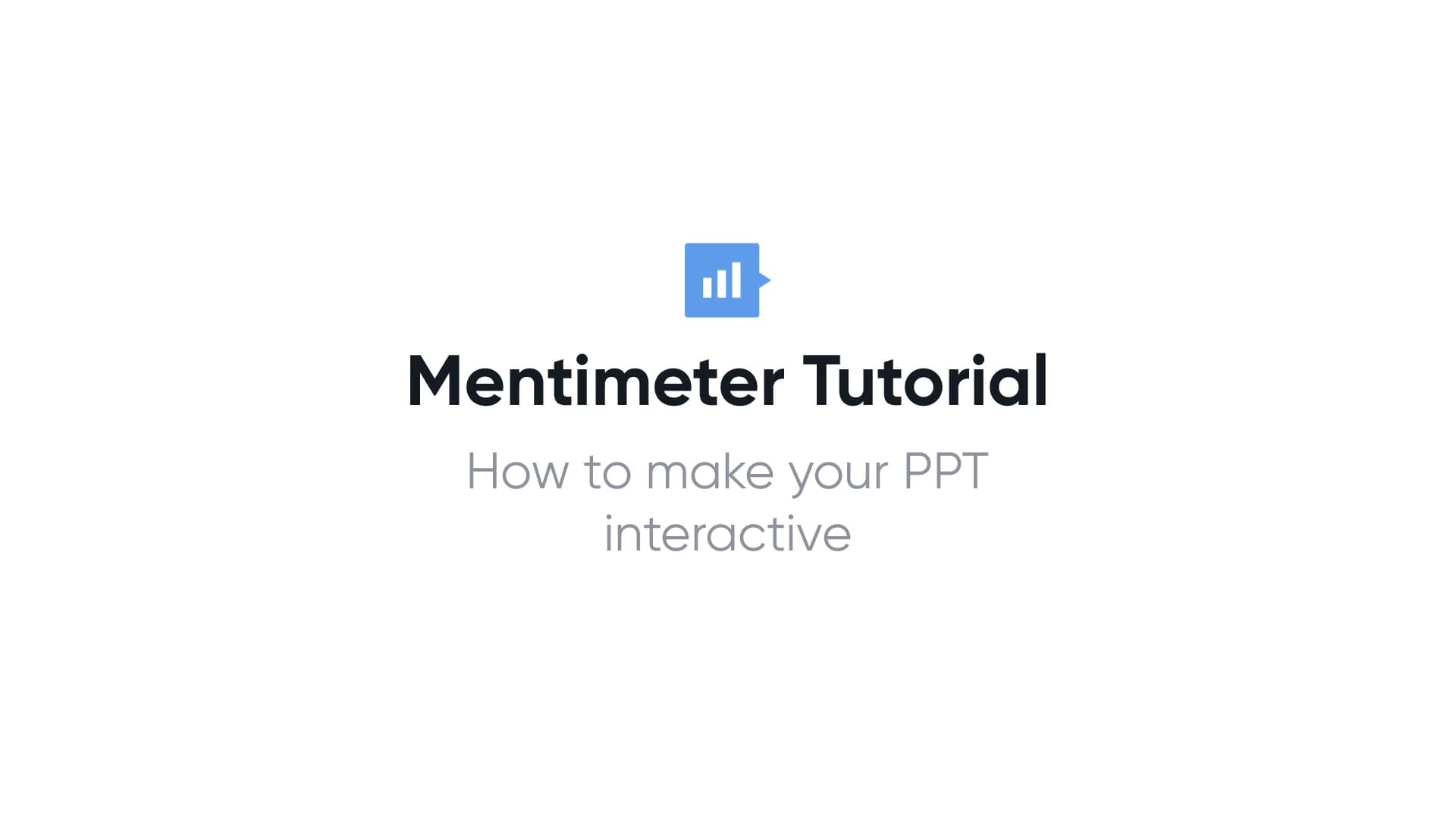 Mentimeter Tutorial - Mentimeter Tutorial - Import presentations from Powerpoint, Keynote and ...