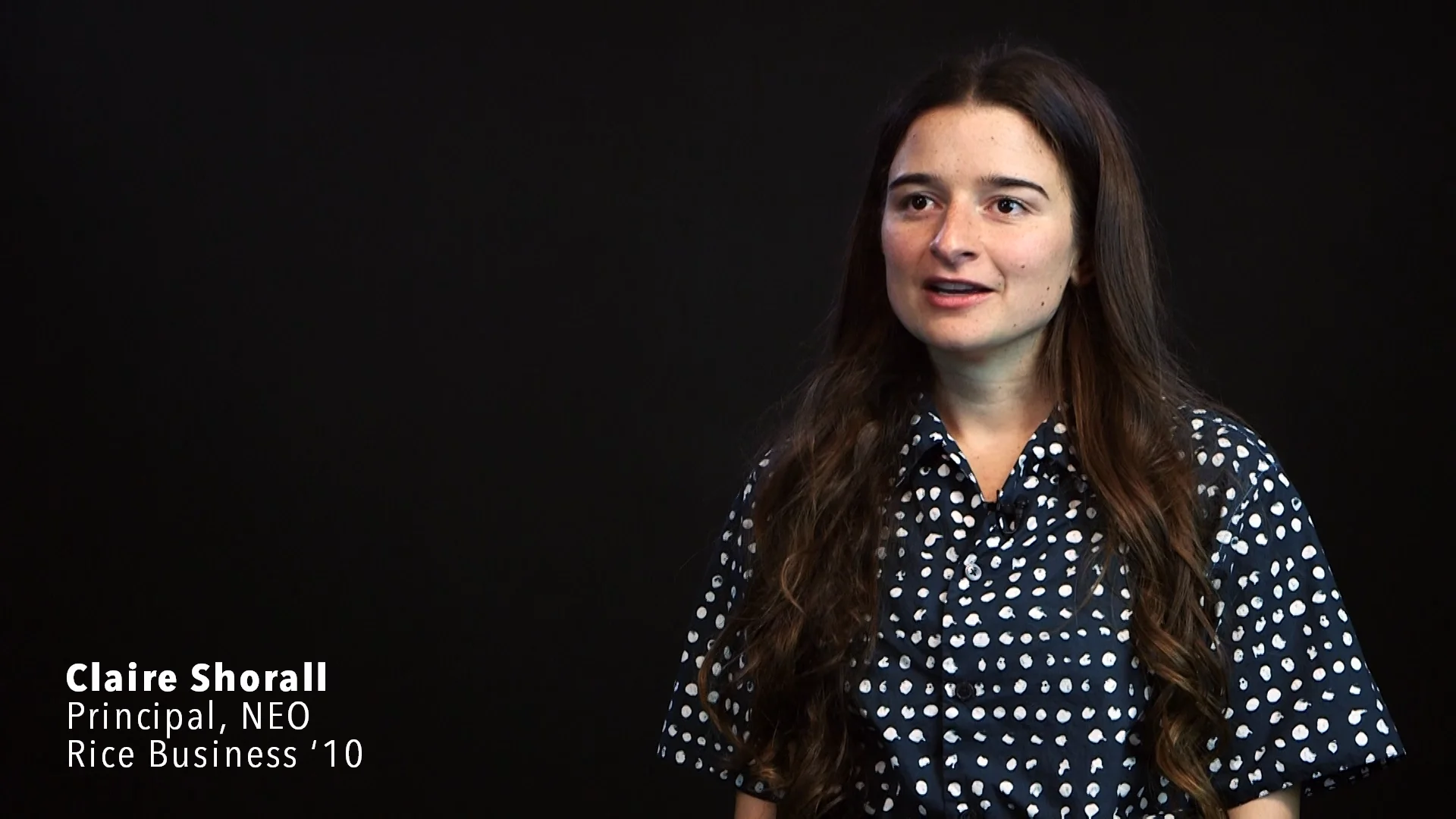 Claire Shorall - Why Risk Going into Entrepreneurship? on Vimeo