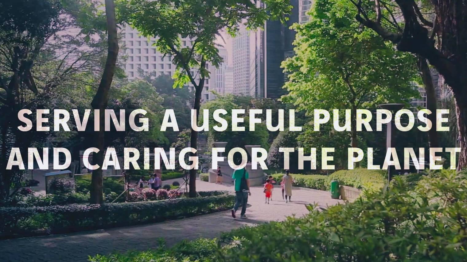 2019 - Serving a useful purpose and caring for the planet on Vimeo