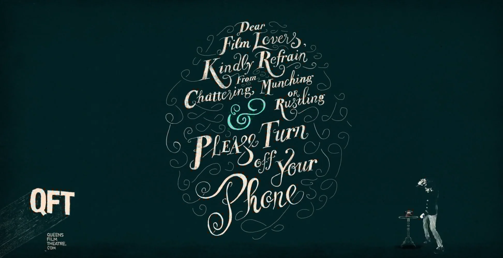 Queens Film Theatre Turn off your mobile phone video