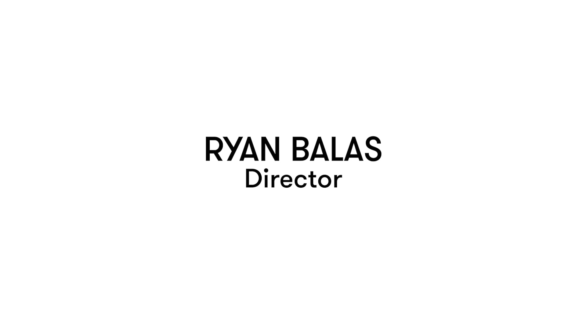 RYAN BALAS-Table Top Director on Vimeo