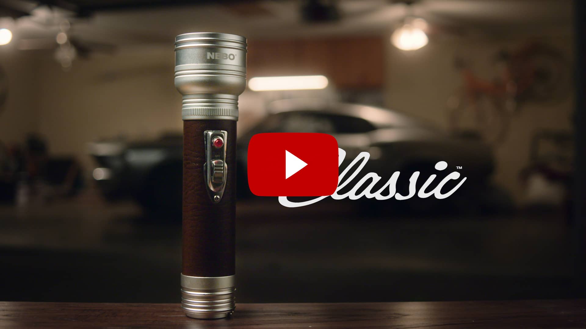 The Classic by NEBO - 640 Lumen Classic Look Flashlight on Vimeo