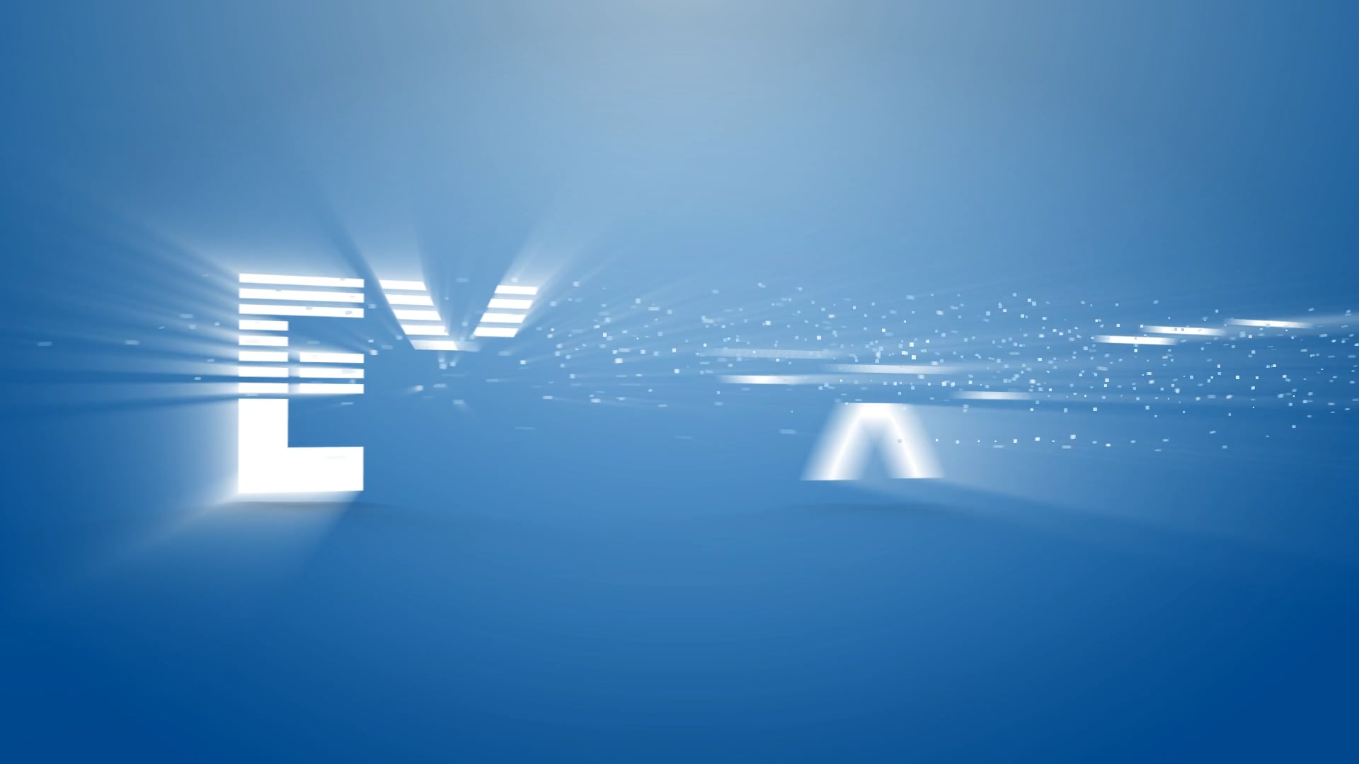 Exfo / Flying Logo (Blue version) on Vimeo