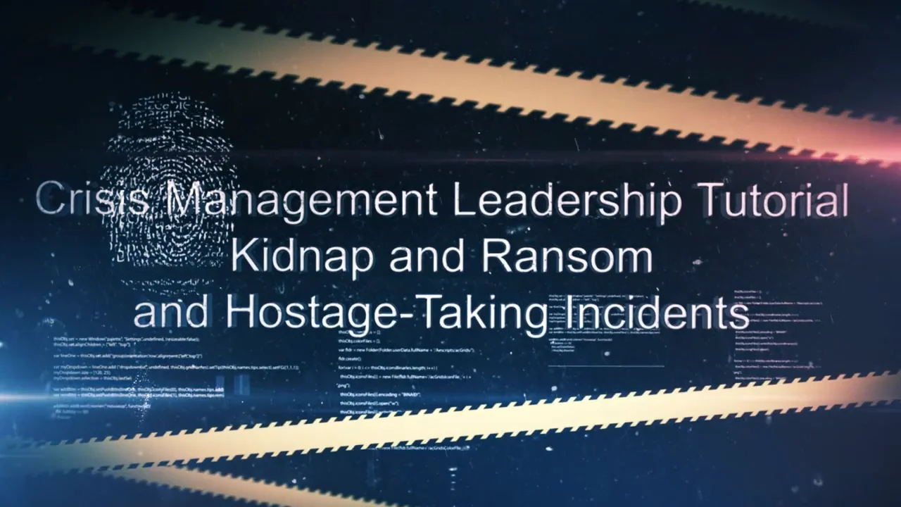 Kidnap and Ransom - RSM_CMLP 2.13_Kidnap and Ransom and Hostage_Taking ...